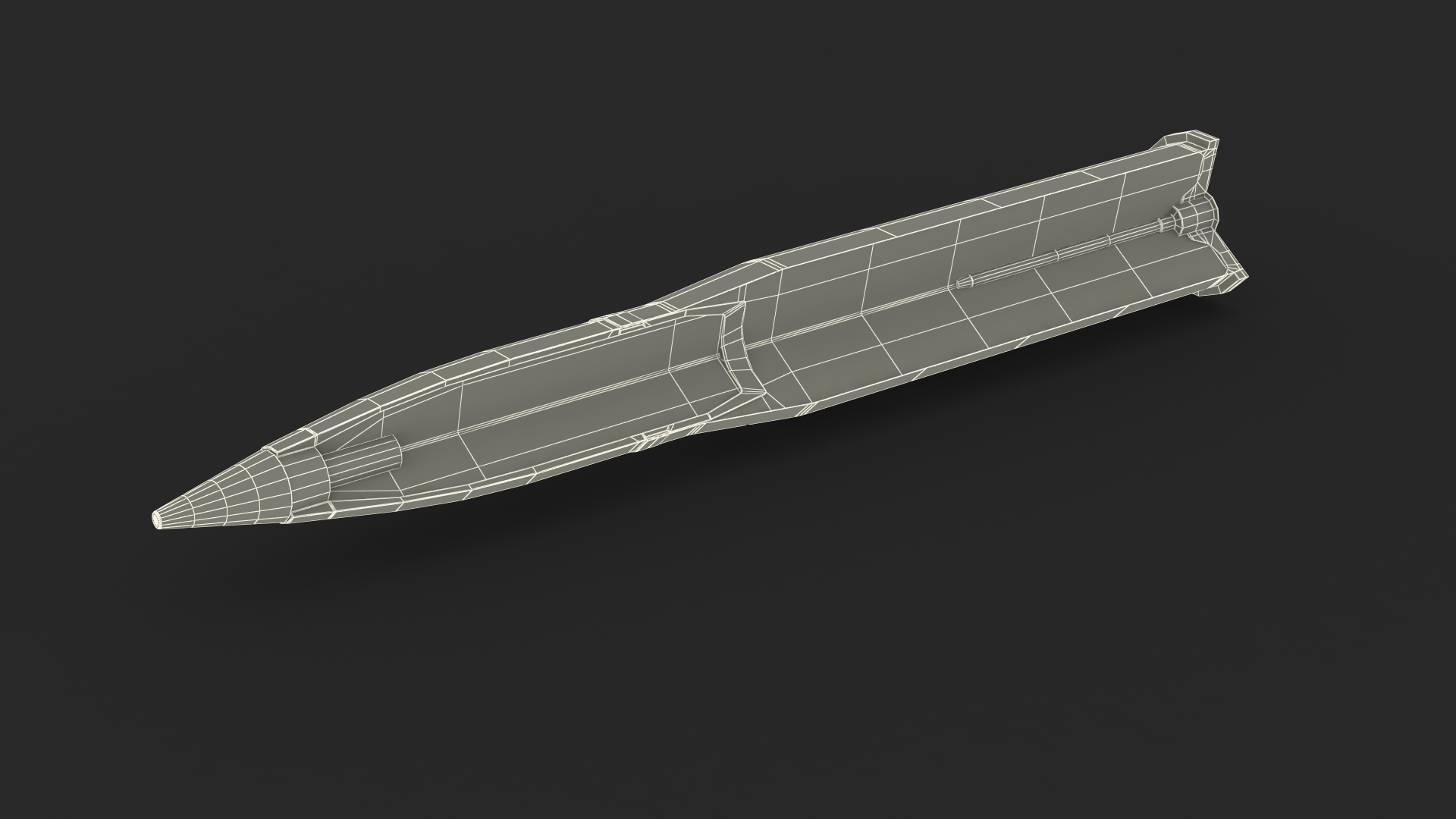 3D Fuzed Fragmentation Projectile In Section Model - TurboSquid 2224919