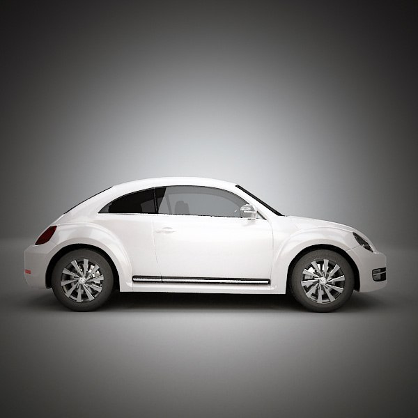 3d model new beetle 2012