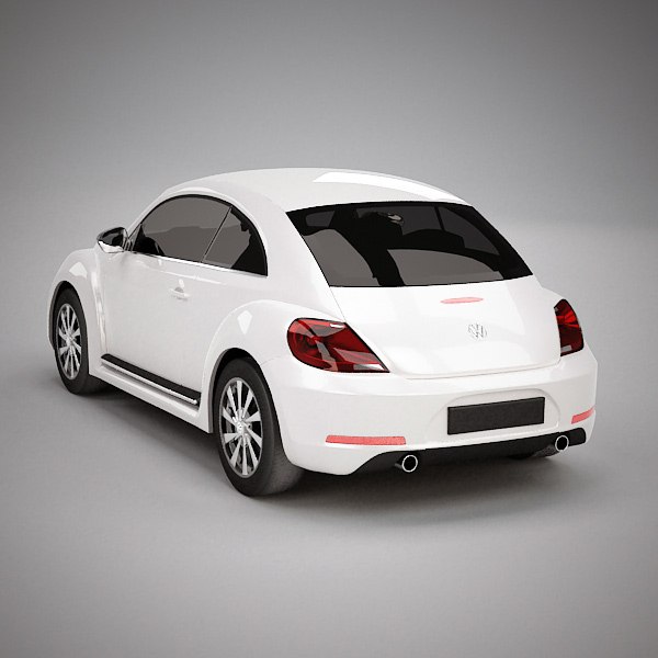 3d model new beetle 2012