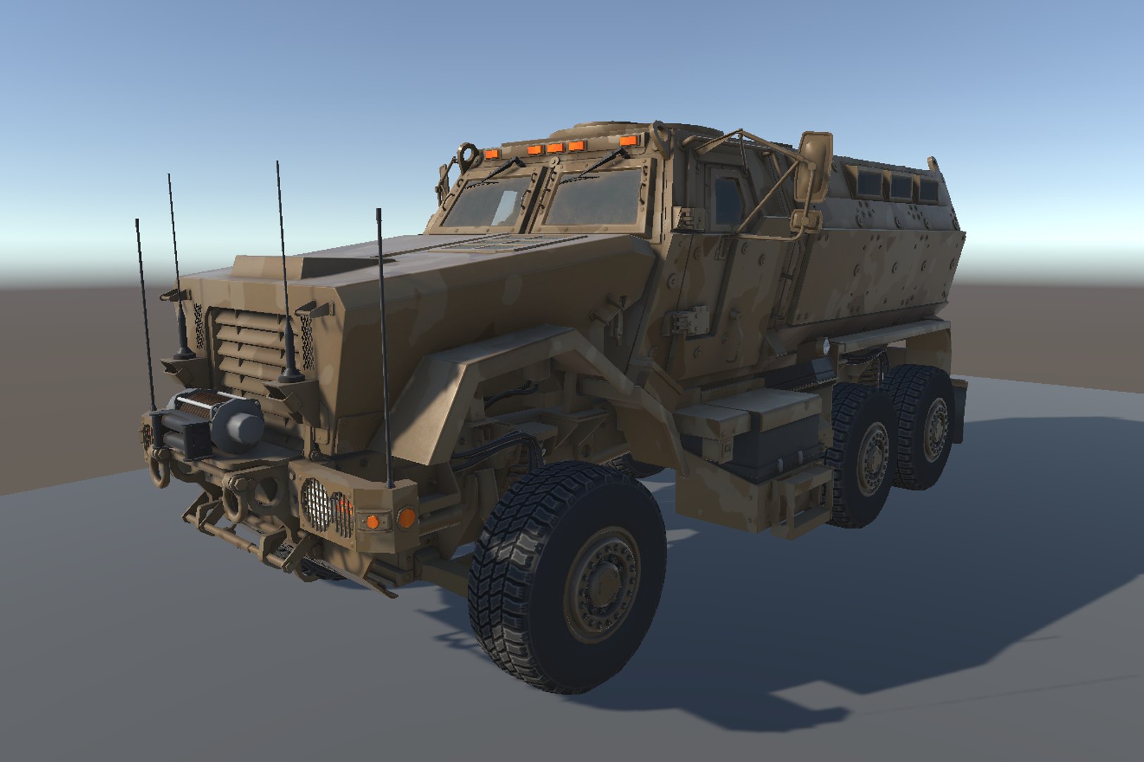 MRAP Caiman 3D Model Model - TurboSquid 2080596