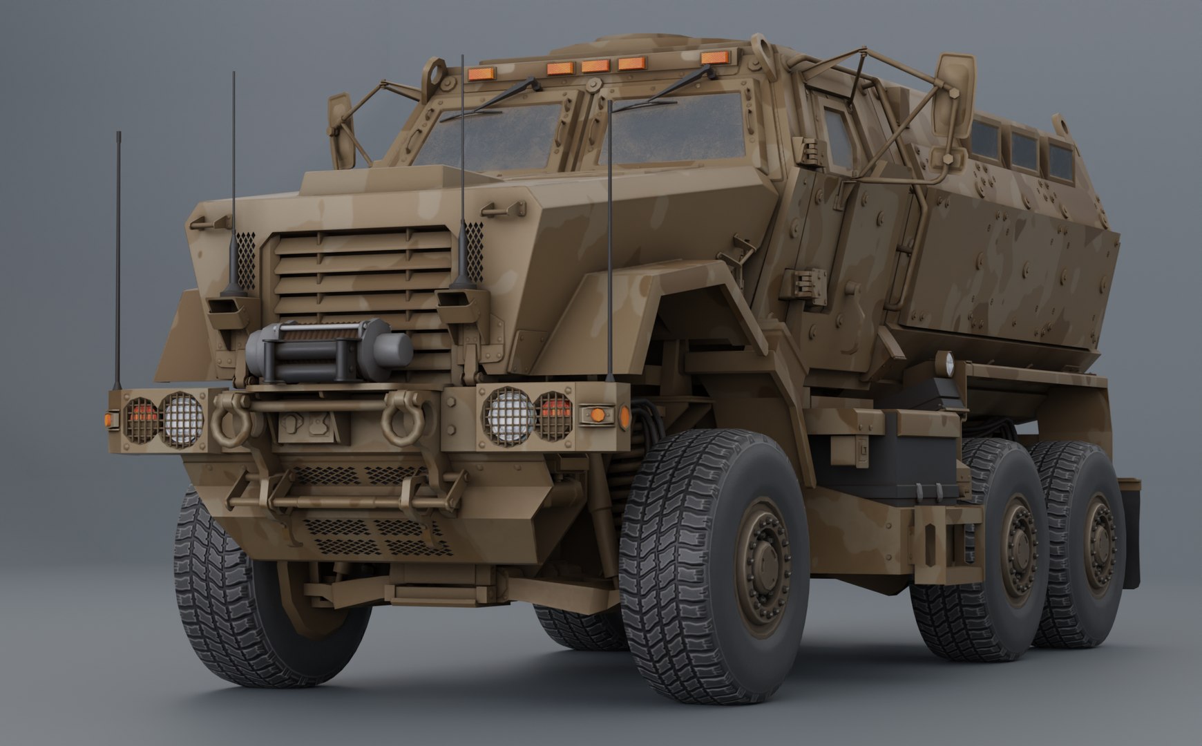 MRAP Caiman 3D Model Model - TurboSquid 2080596
