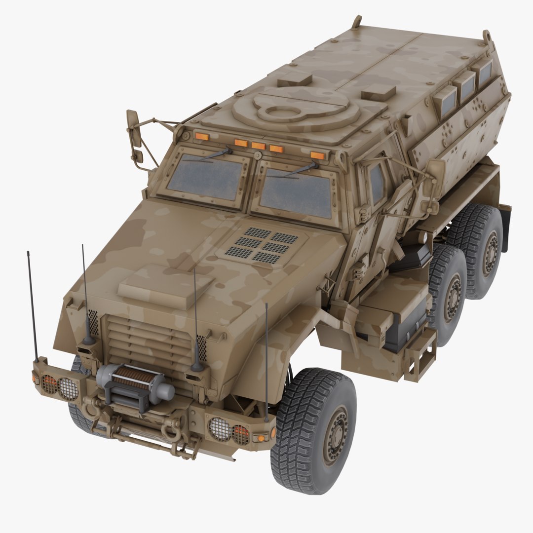 MRAP Caiman 3D model model - TurboSquid 2080596