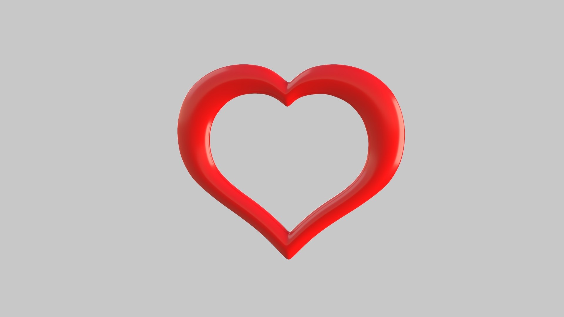 Heart Icon V09 3D Model - TurboSquid 2379675