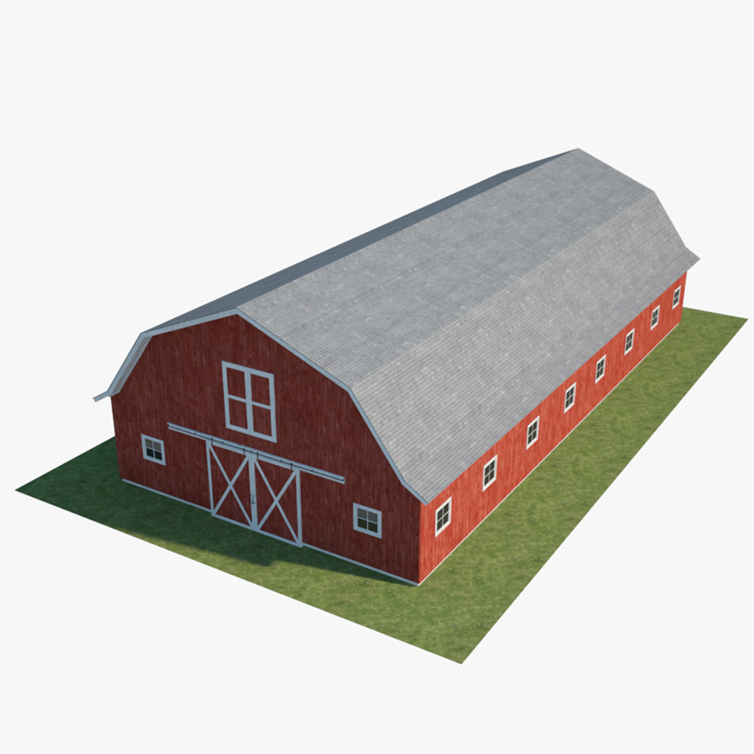 3D Barn model - TurboSquid 1715851