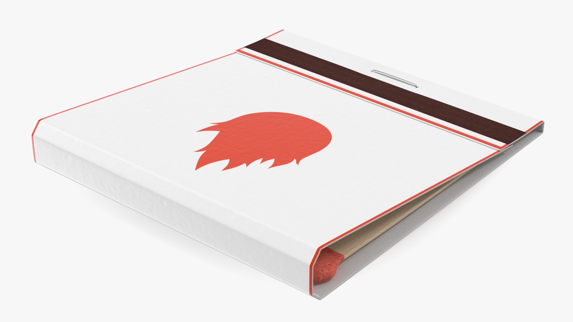 3D MatchBook Cover Closed model - TurboSquid 1857992