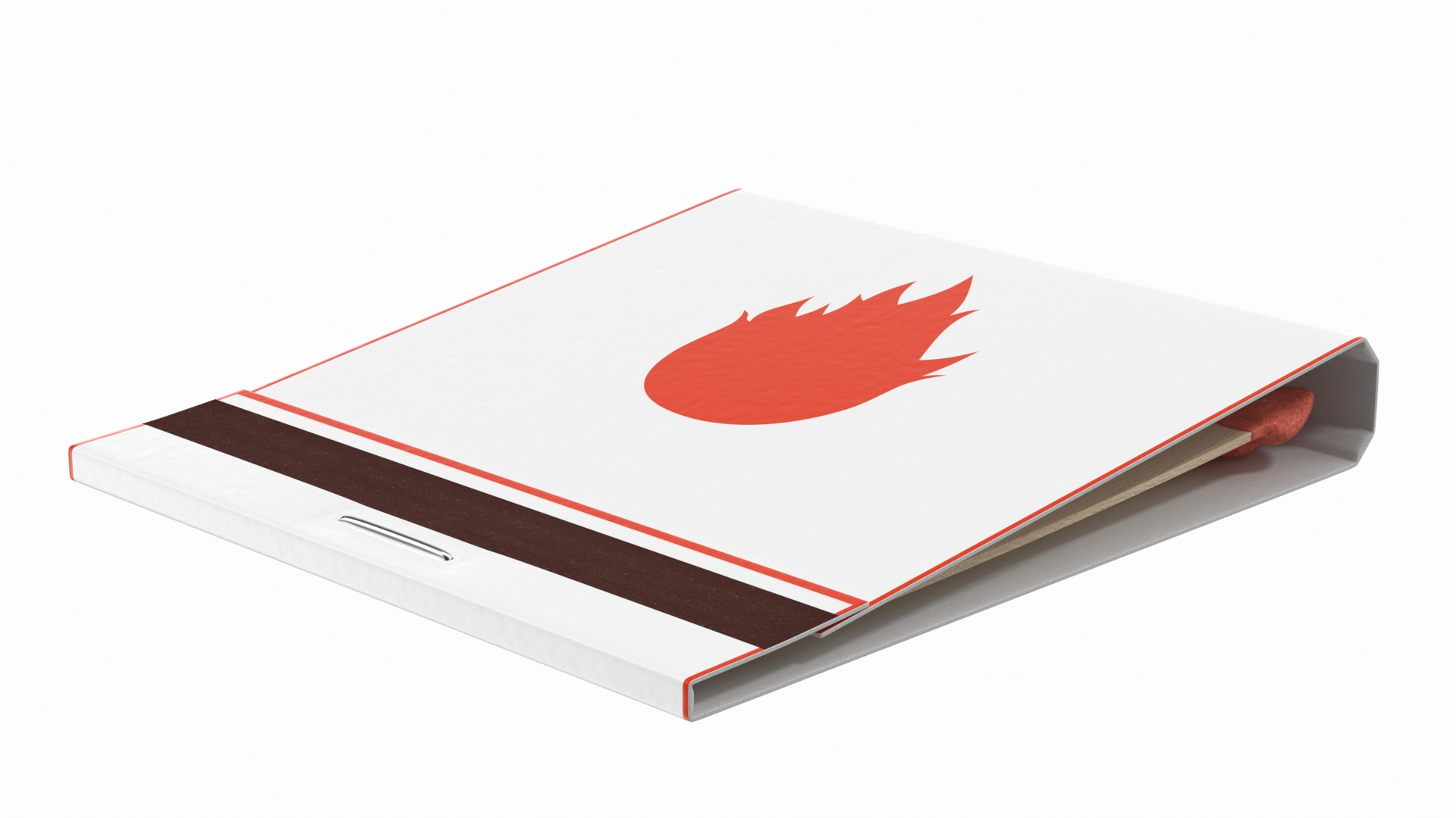 3D MatchBook Cover Closed model - TurboSquid 1857992