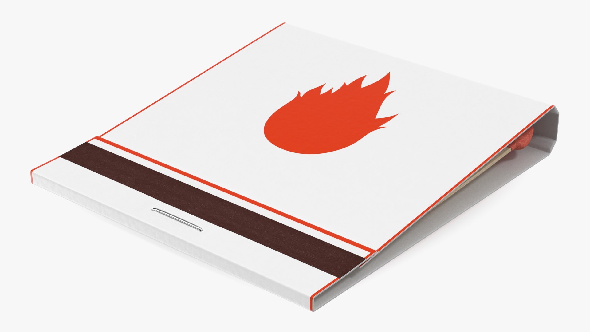 3D MatchBook Cover Closed model - TurboSquid 1857992