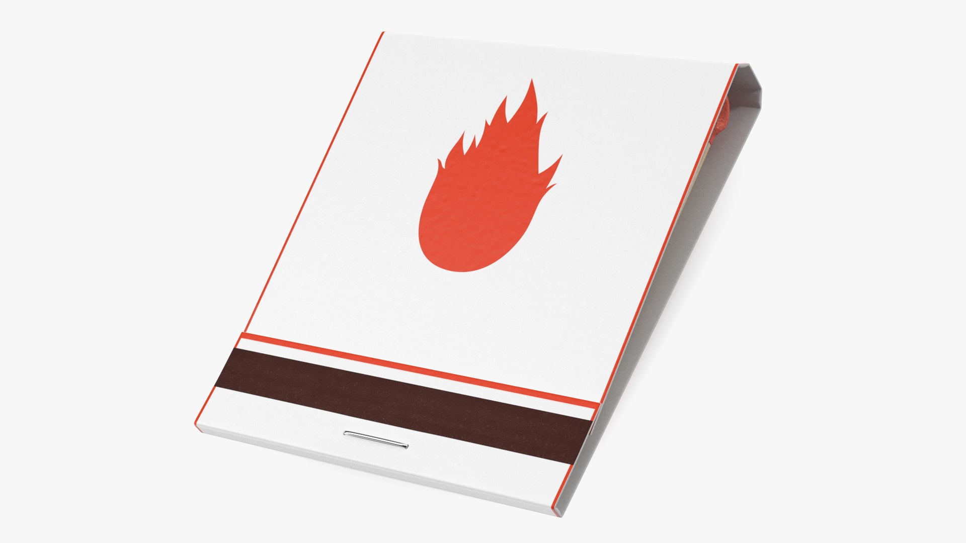 3D MatchBook Cover Closed model - TurboSquid 1857992