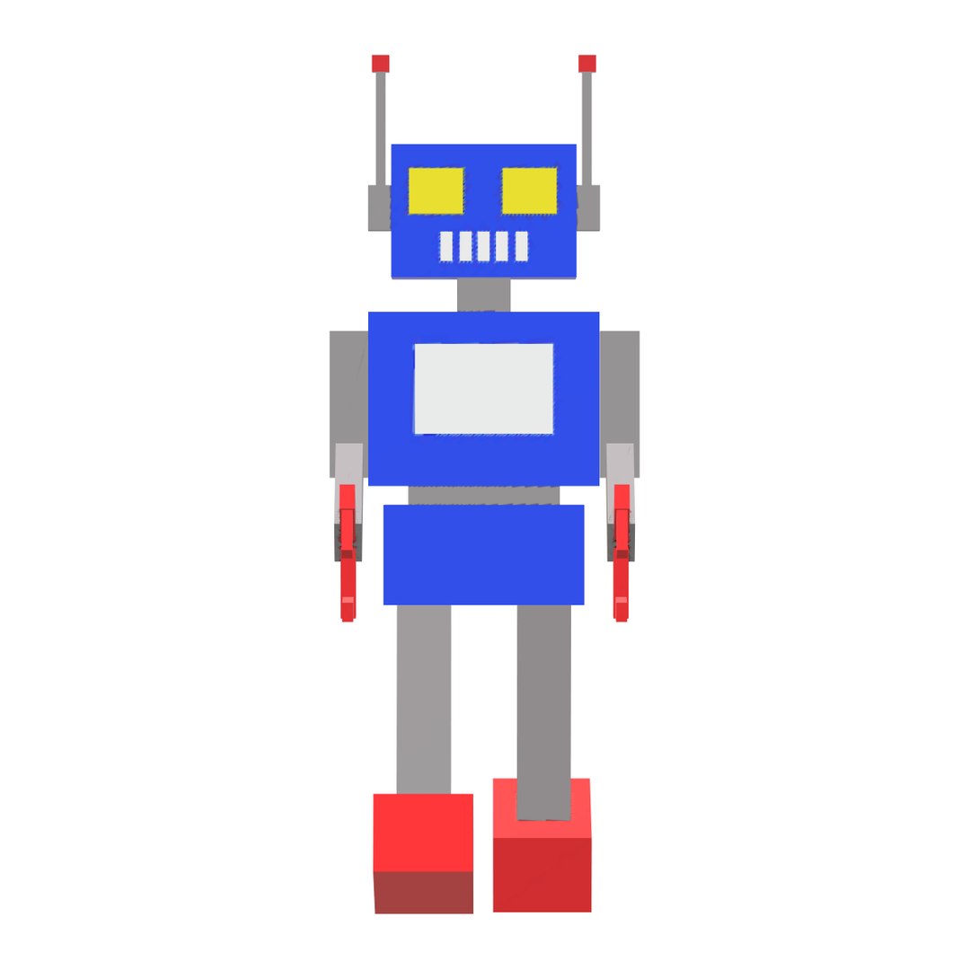 3D Mini Robot Model - TurboSquid 2373497