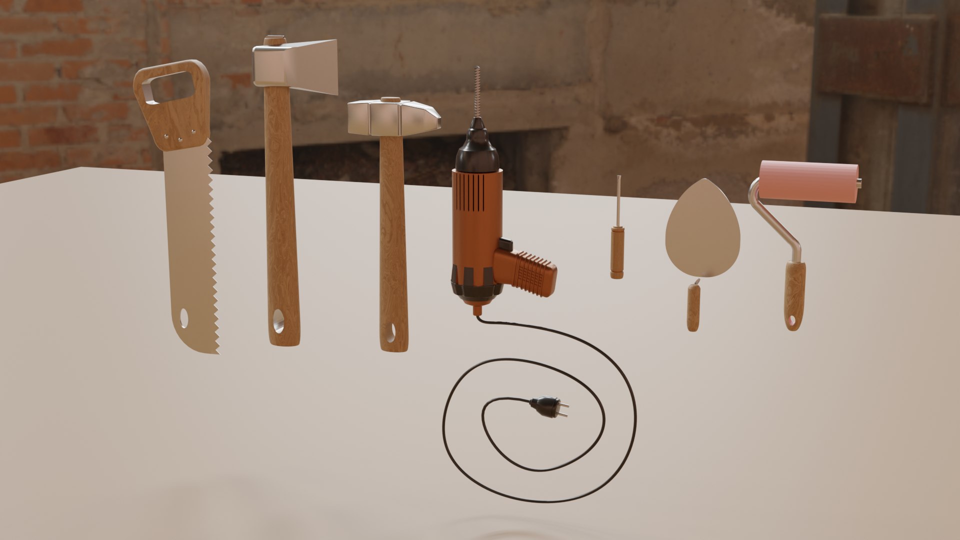 Tools-blend 3D Model - TurboSquid 2220075