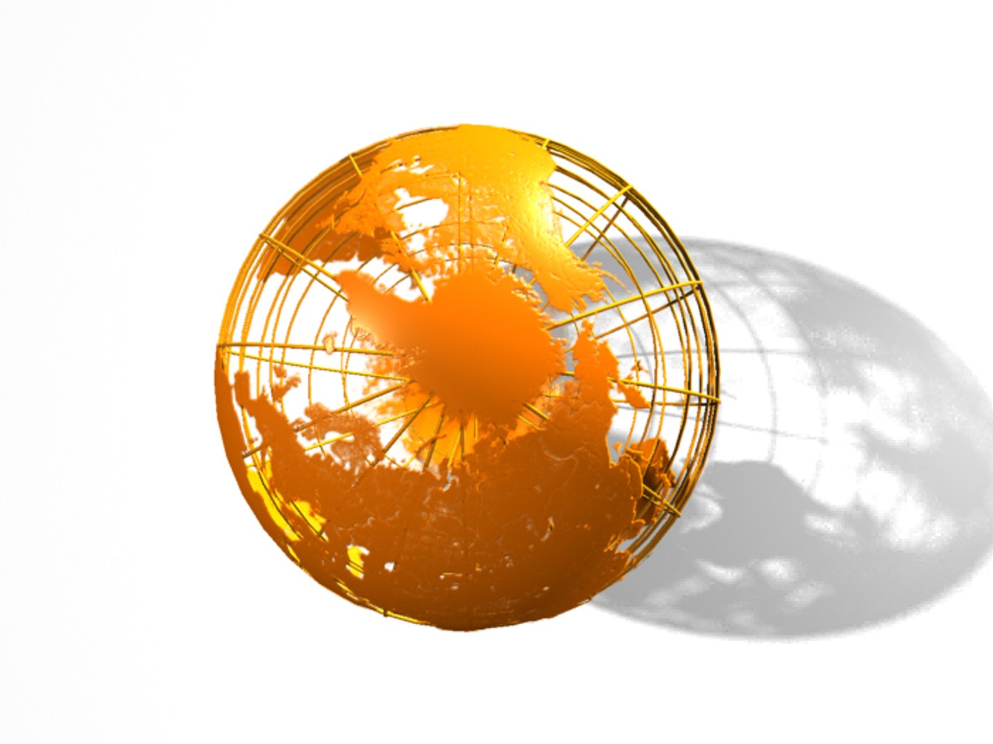 Globe Earth 3d Obj