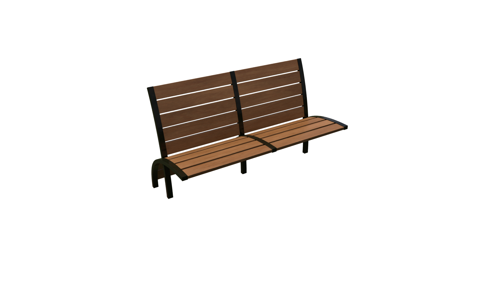 3D Sky fi outdoor benches model - TurboSquid 2056935