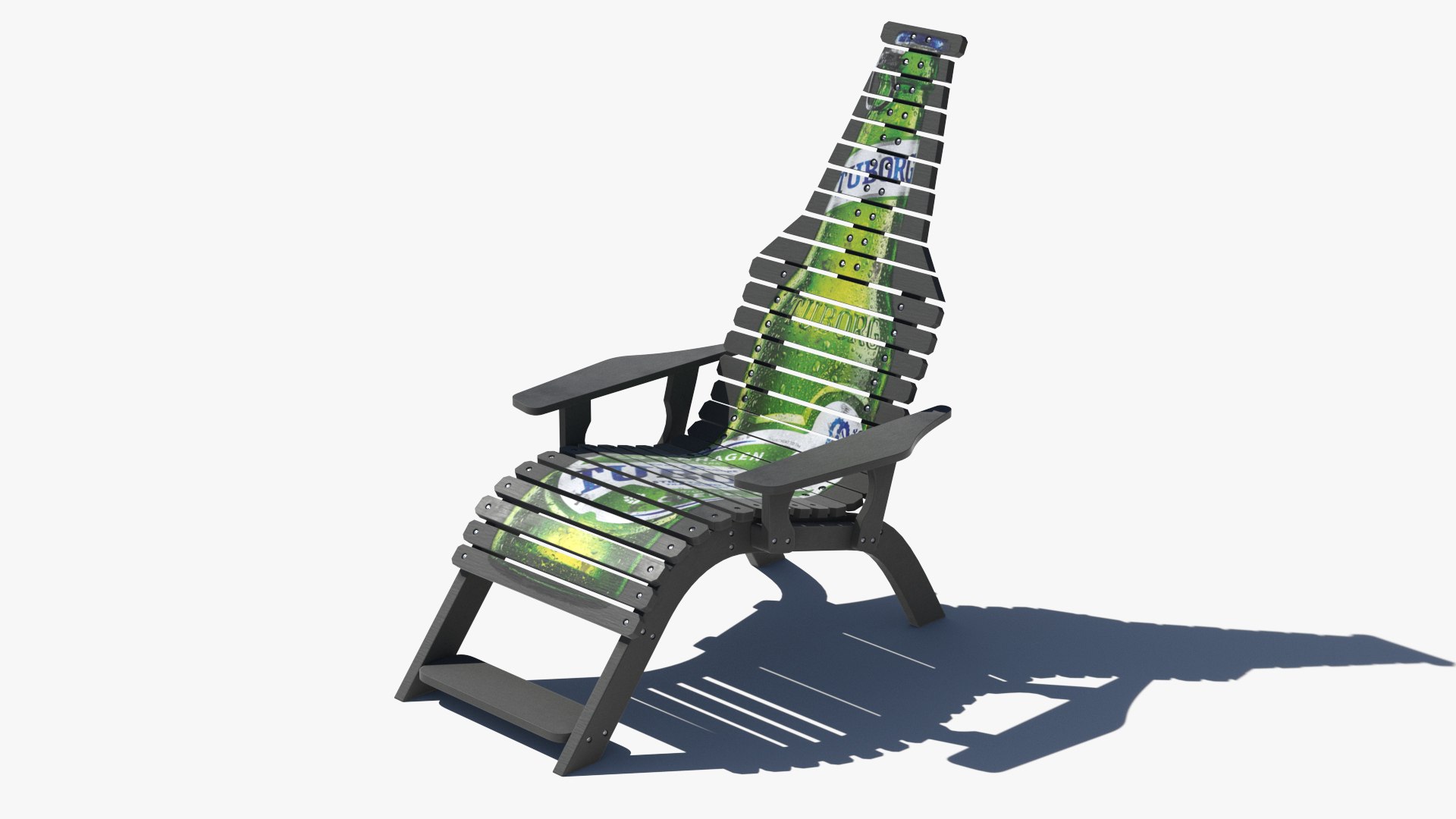 Outdoor Garden Chair 3D Model - TurboSquid 1732458