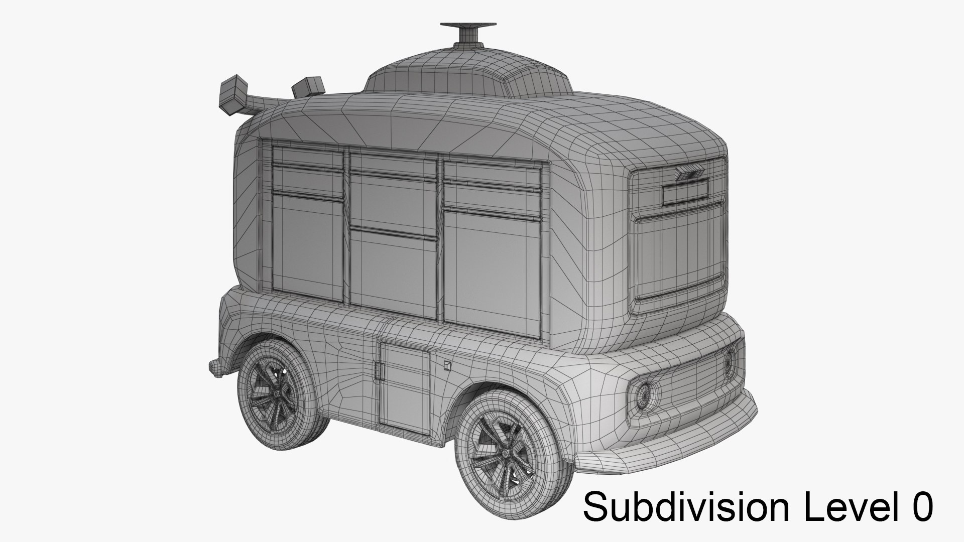 Autonomous Delivery Service Robot AMR 3D Model - TurboSquid 2034132