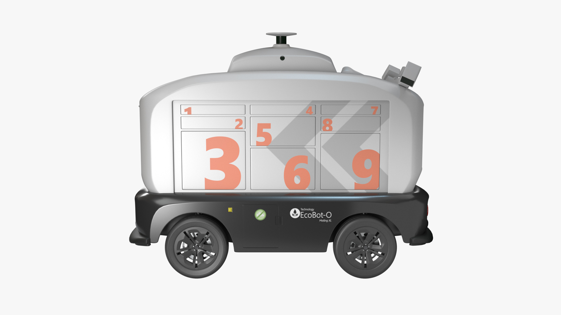 Autonomous Delivery Service Robot AMR 3D Model - TurboSquid 2034132