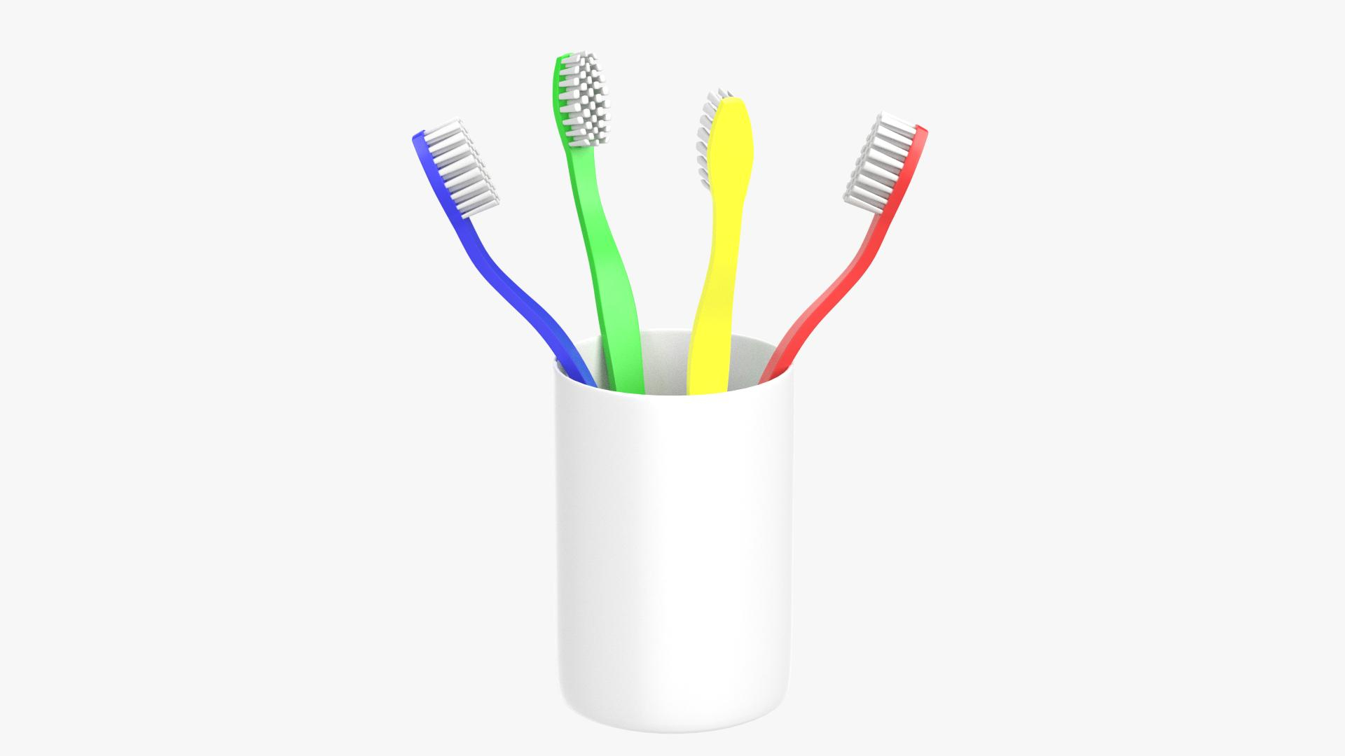 3D Toothbrushes Model - TurboSquid 1983396