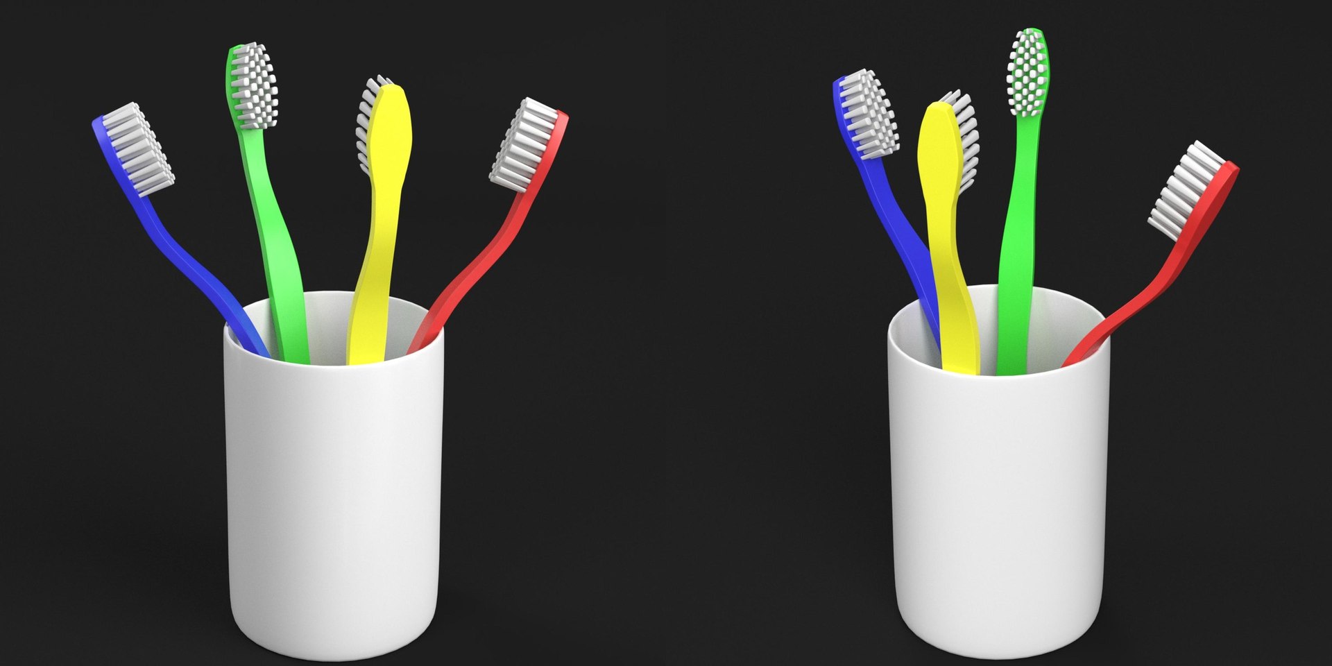 3D Toothbrushes Model - TurboSquid 1983396