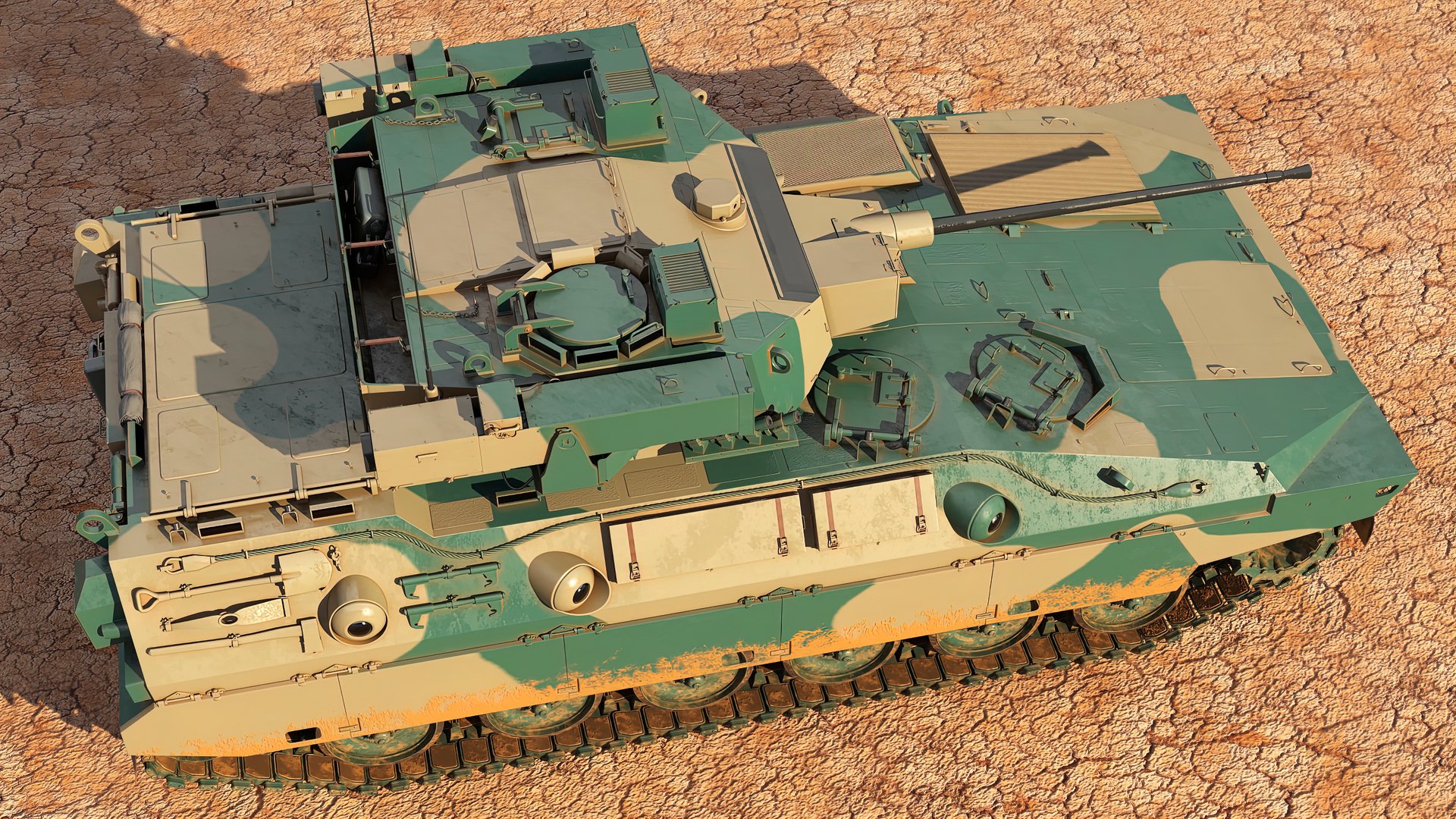 3D Model Japanese Type 89 Ifv - TurboSquid 1641917