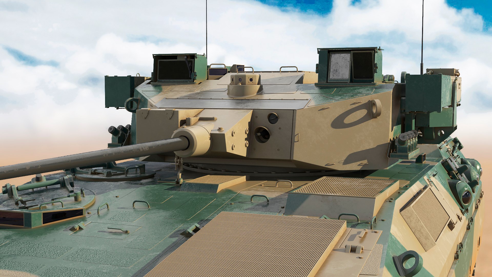 3D Model Japanese Type 89 Ifv - TurboSquid 1641917