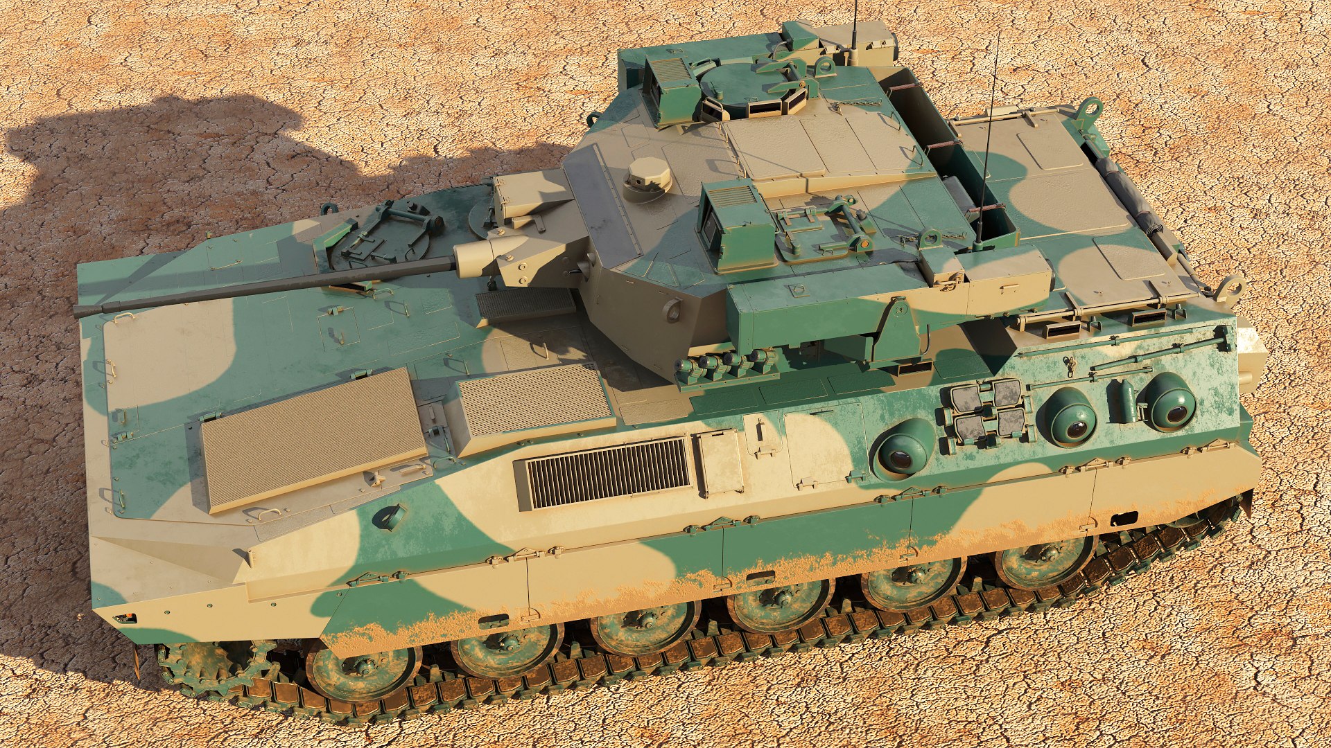 3D Model Japanese Type 89 Ifv - TurboSquid 1641917