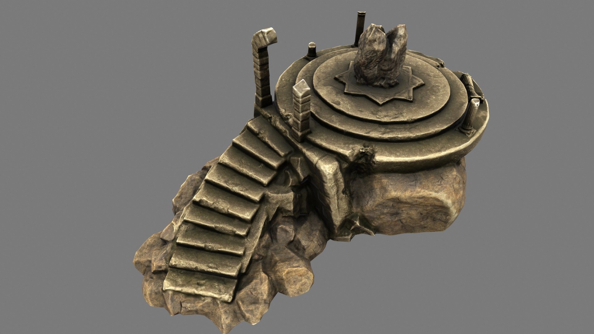 Temple 3D - TurboSquid 936888