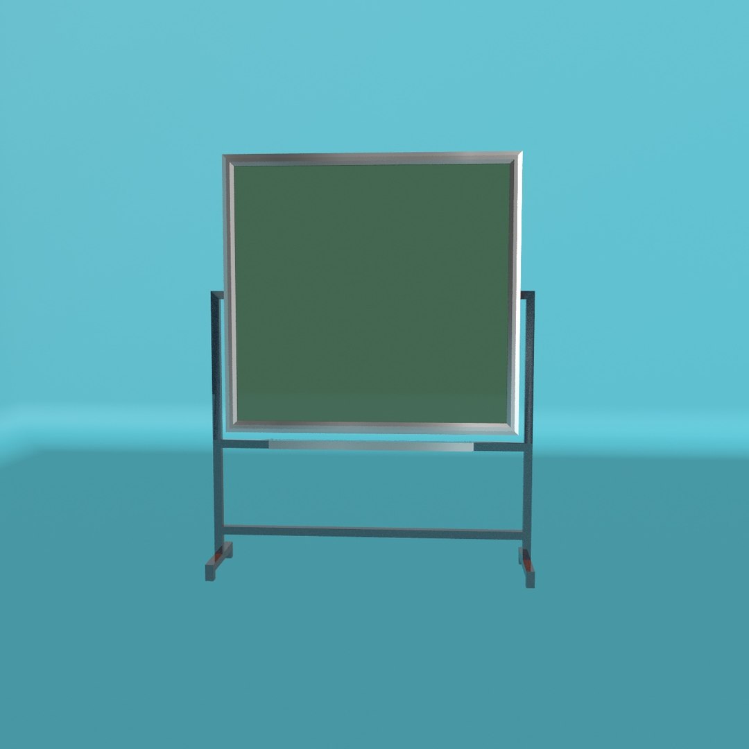 Blackboard 3D Model - TurboSquid 1150334