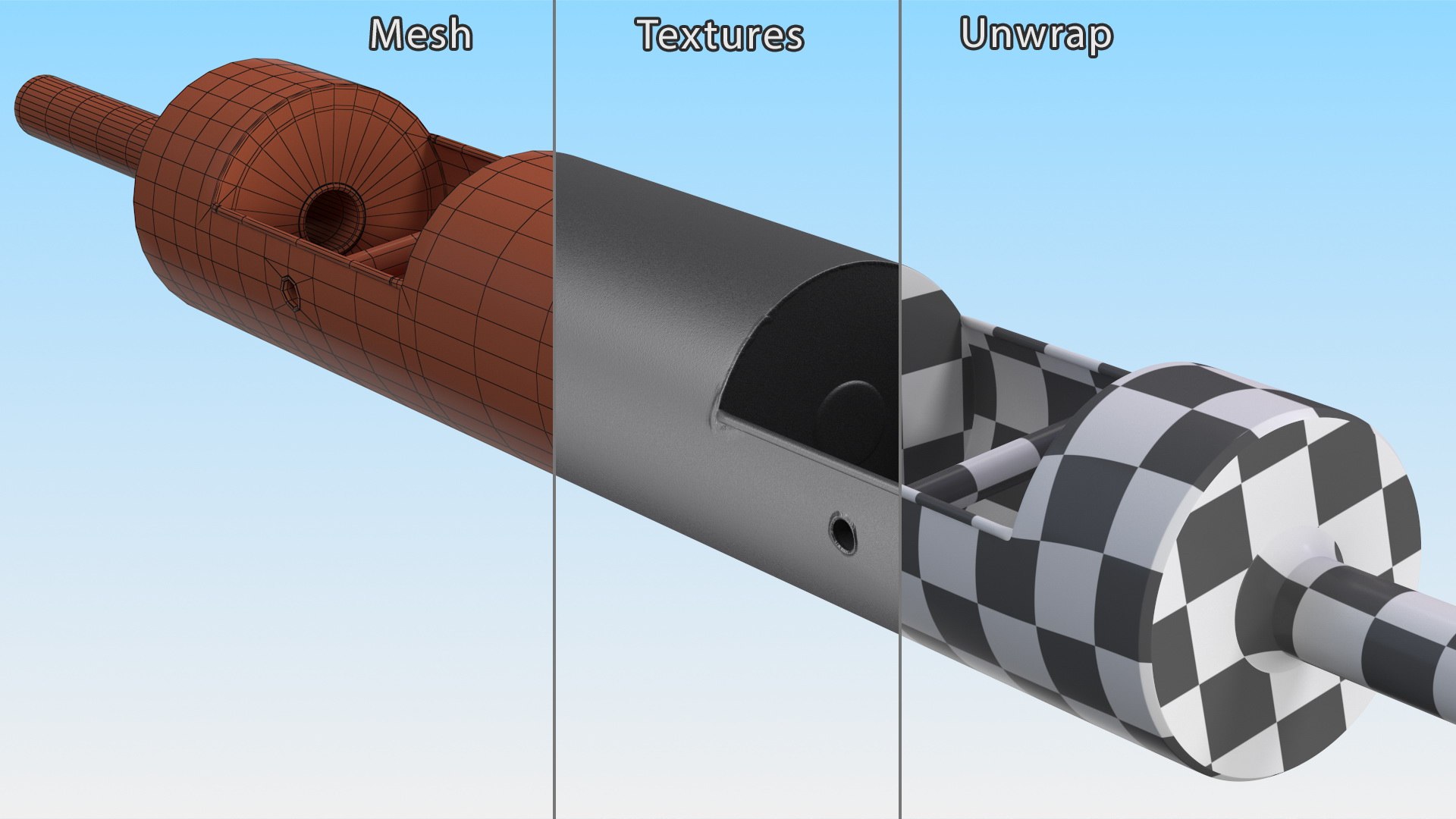 Rogue Fitness Log Bar 8 Inch Model - TurboSquid 1971867