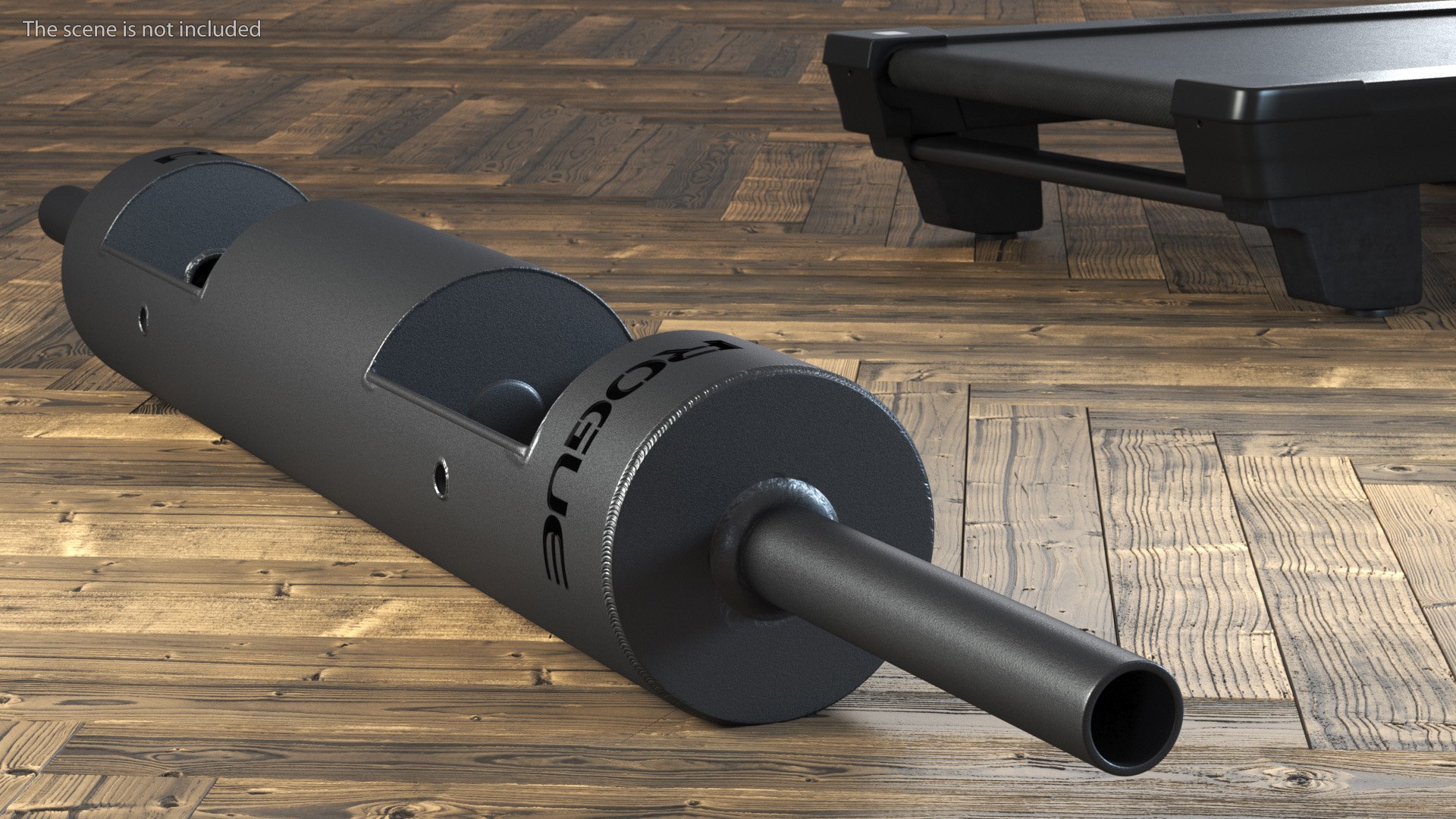 Rogue Fitness Log Bar 8 Inch Model - TurboSquid 1971867