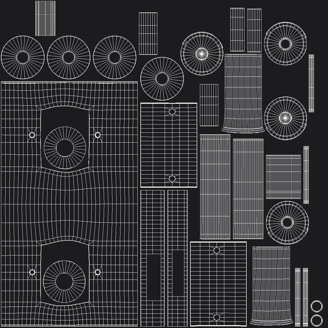 Rogue Fitness Log Bar 8 Inch Model - TurboSquid 1971867