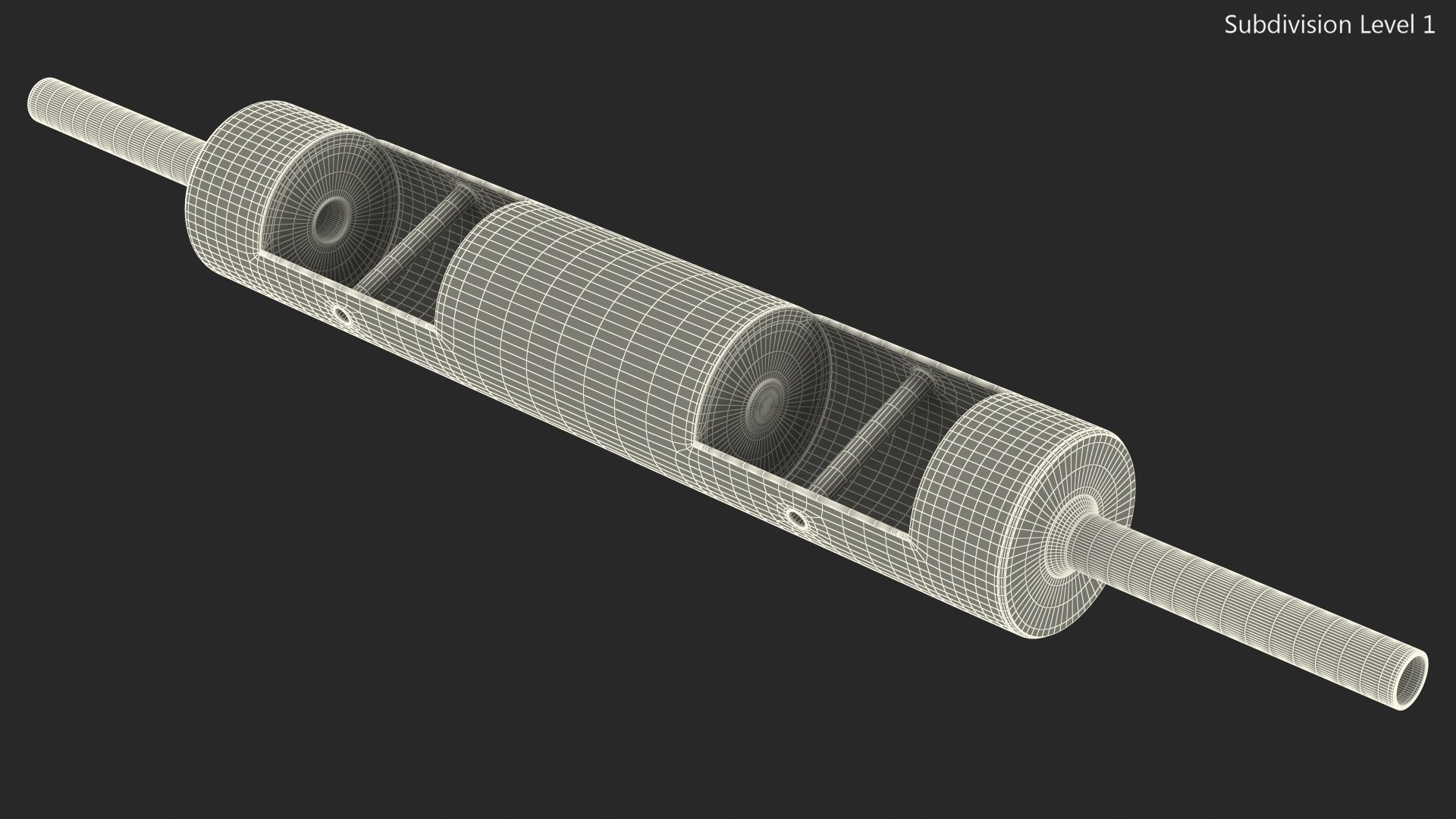 Rogue Fitness Log Bar 8 Inch Model - TurboSquid 1971867