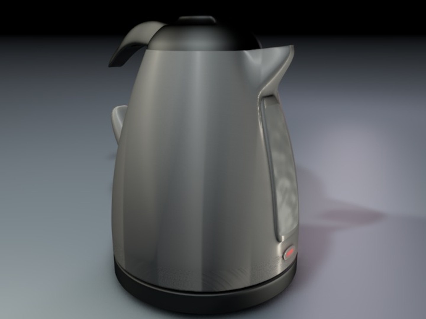 3ds max futuristic kettle