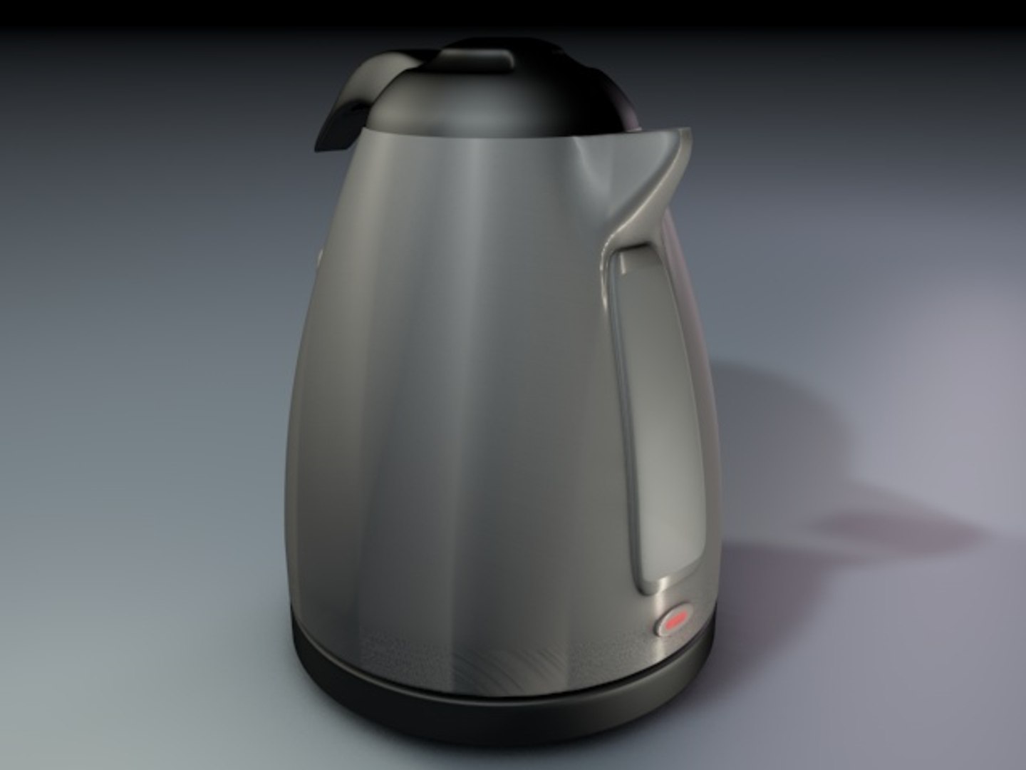 3ds max futuristic kettle