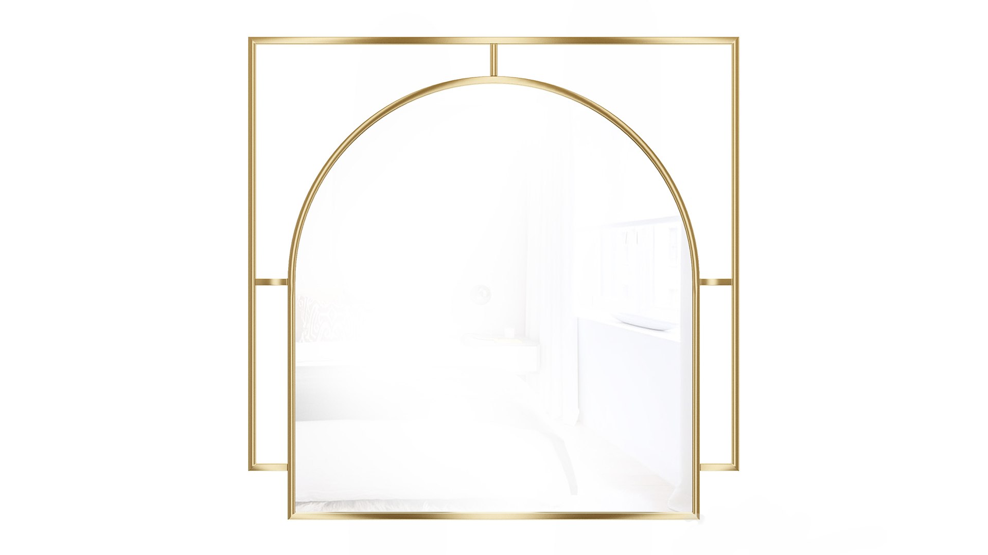 3D Mirror in a metal frame GZ-M1034 - TurboSquid 2021452