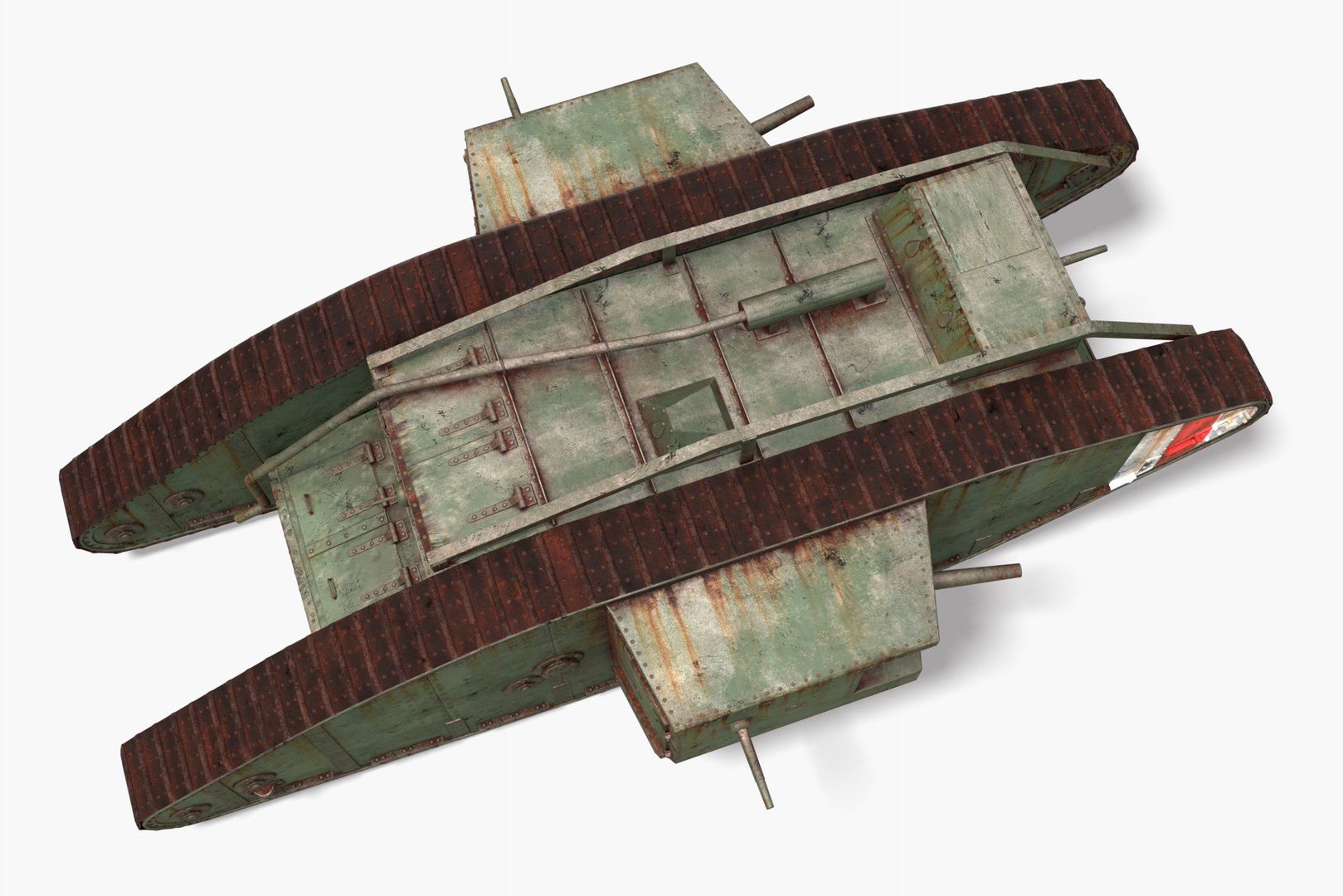 Mk 4 tank model - TurboSquid 1427103