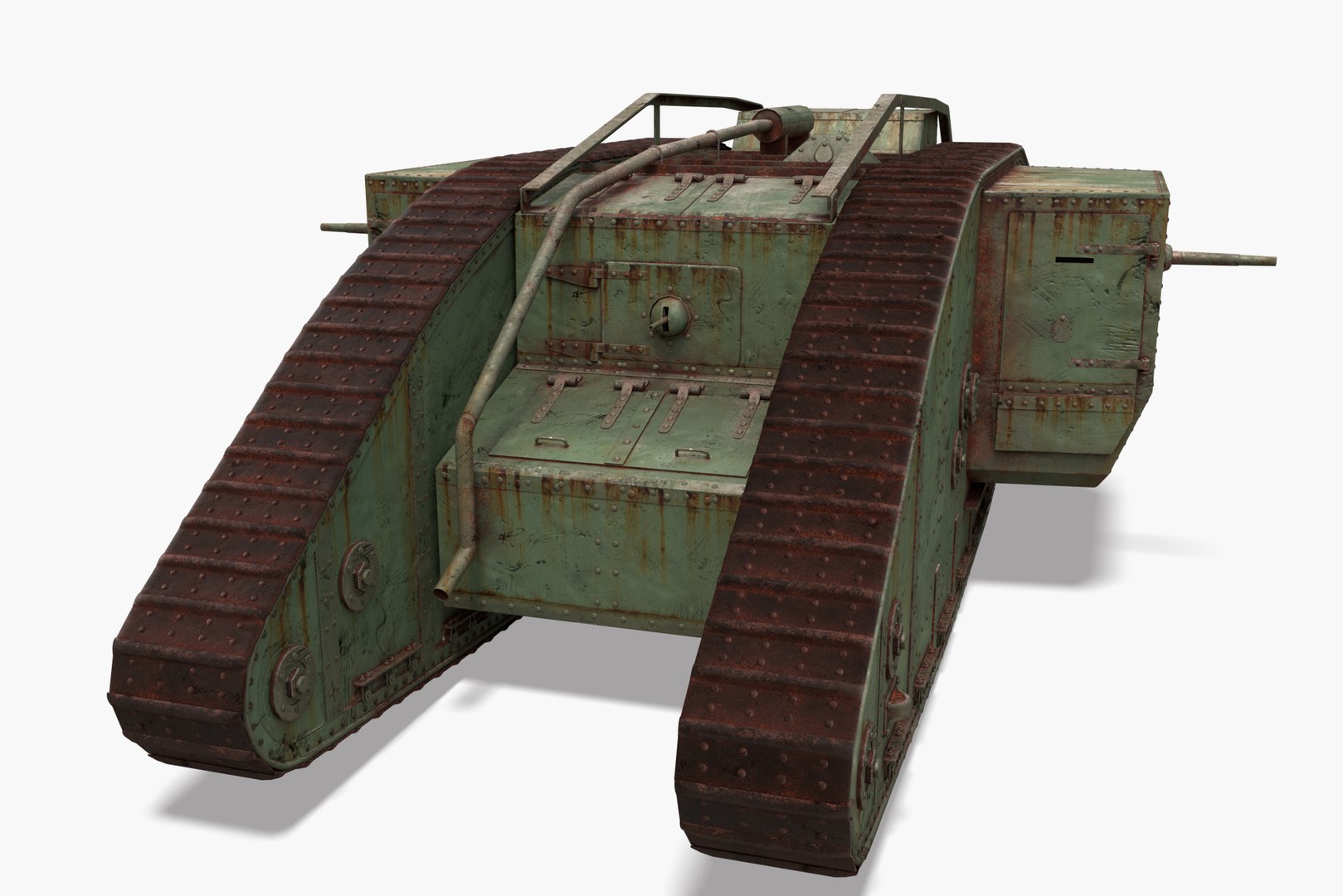 Mk 4 tank model - TurboSquid 1427103