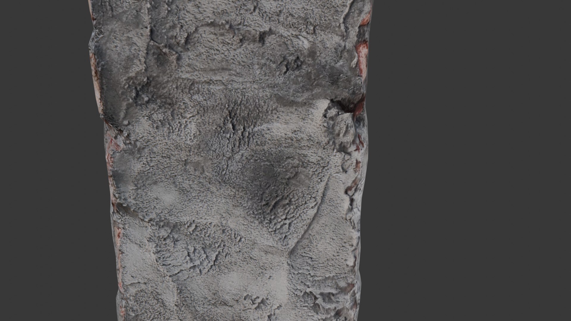 Old Weathered Concrete Pillar Scan 3D Model - TurboSquid 2406223