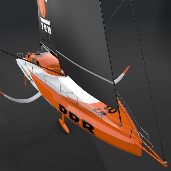 Holcim-PRB IMOCA Ocean Race 3D 3D model - TurboSquid 2023585