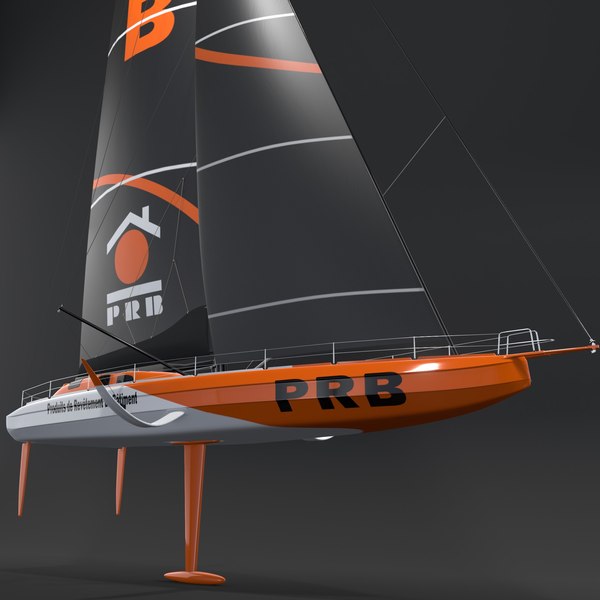 Holcim-PRB IMOCA Ocean Race 3D 3D model - TurboSquid 2023585