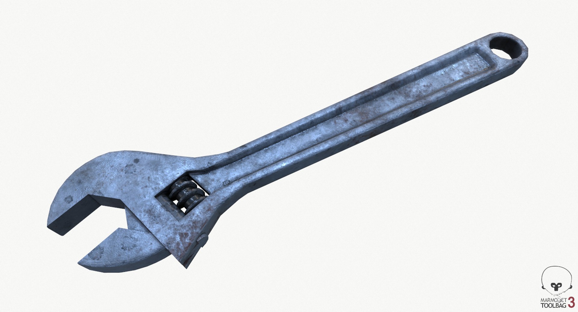 Adjustable wrench model - TurboSquid 1220668