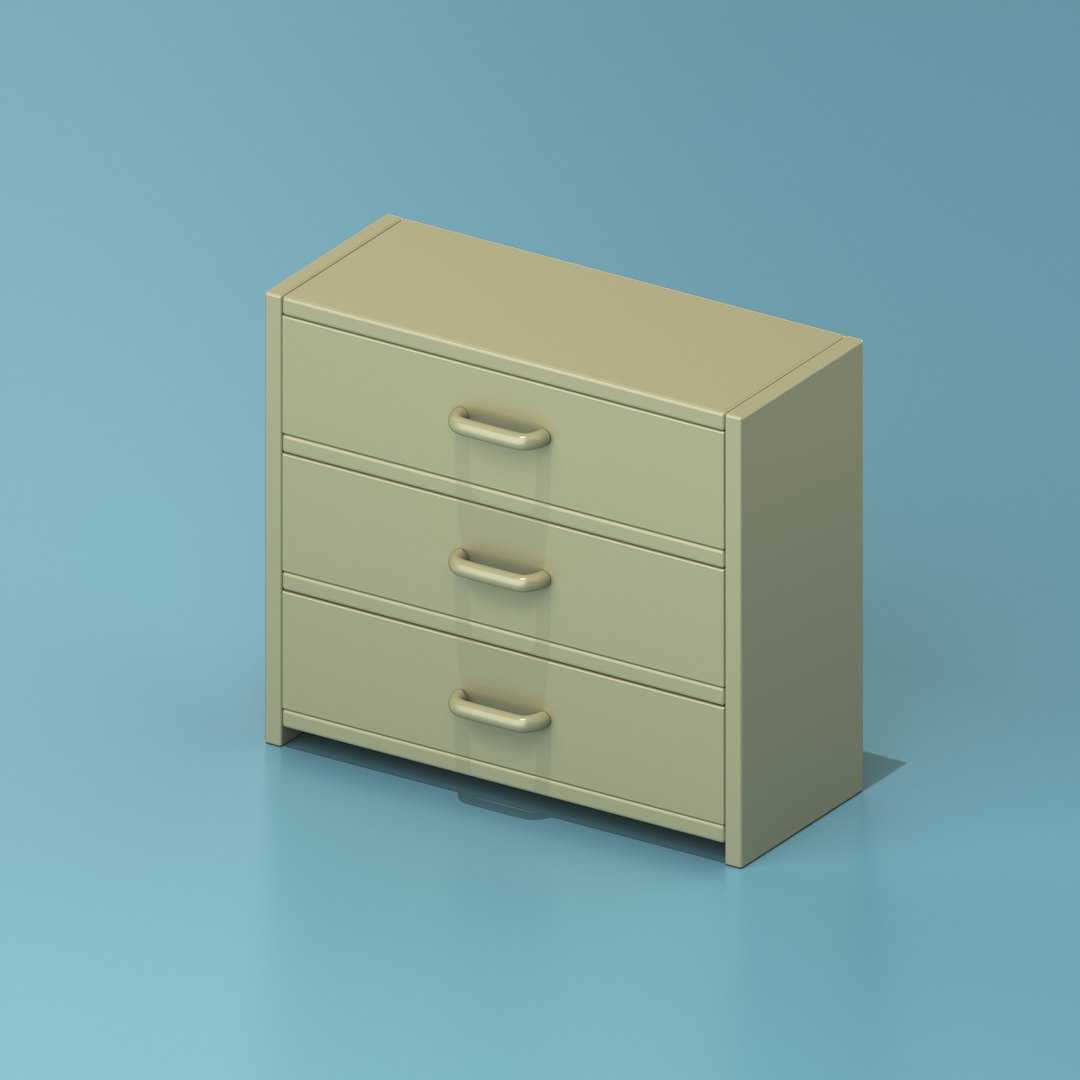Drawer 3D - TurboSquid 2167204