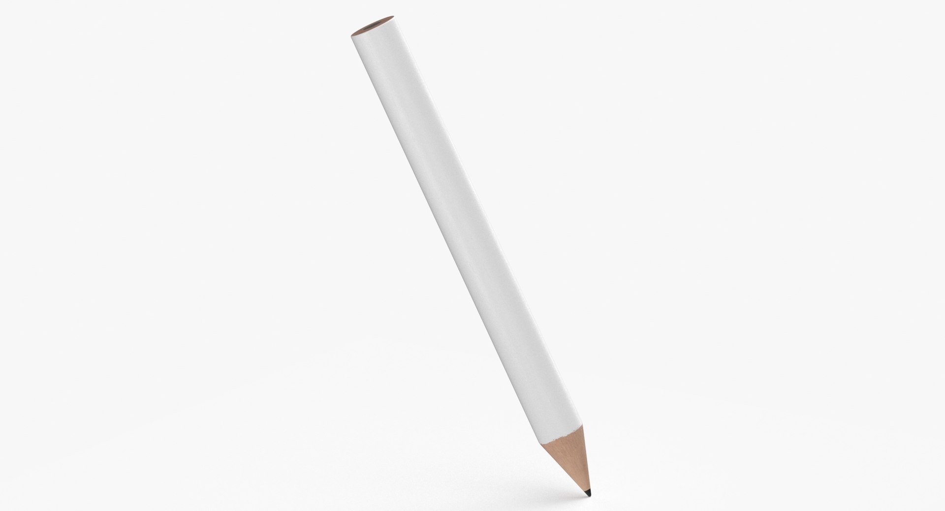 3D Pencils Mockup Type 02 Section 02 With 3 Different Poses Model ...