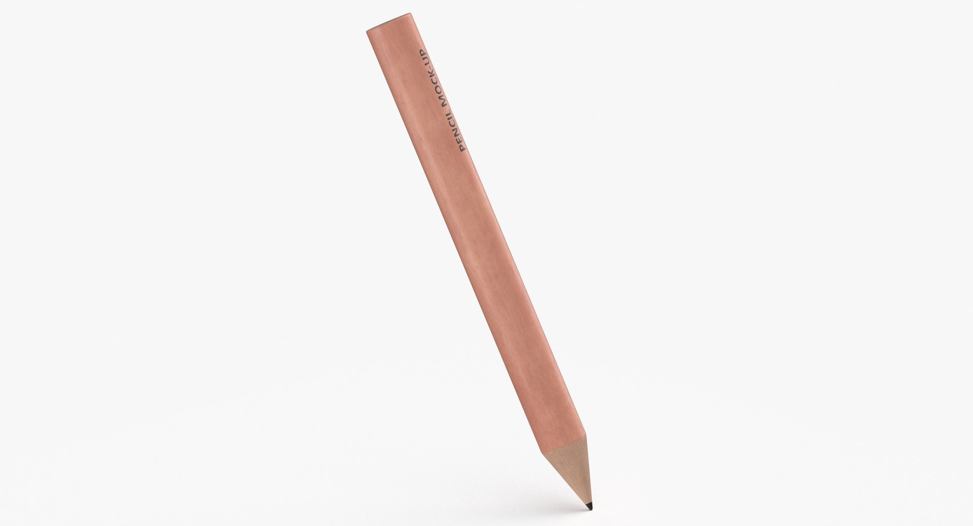 3D Pencils Mockup Type 02 Section 02 With 3 Different Poses Model ...