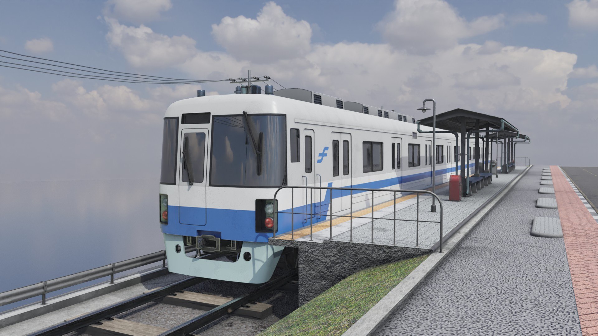 3D Japan Train Fukuoka Subway 1000 Low-poly 3D Model Model - TurboSquid ...