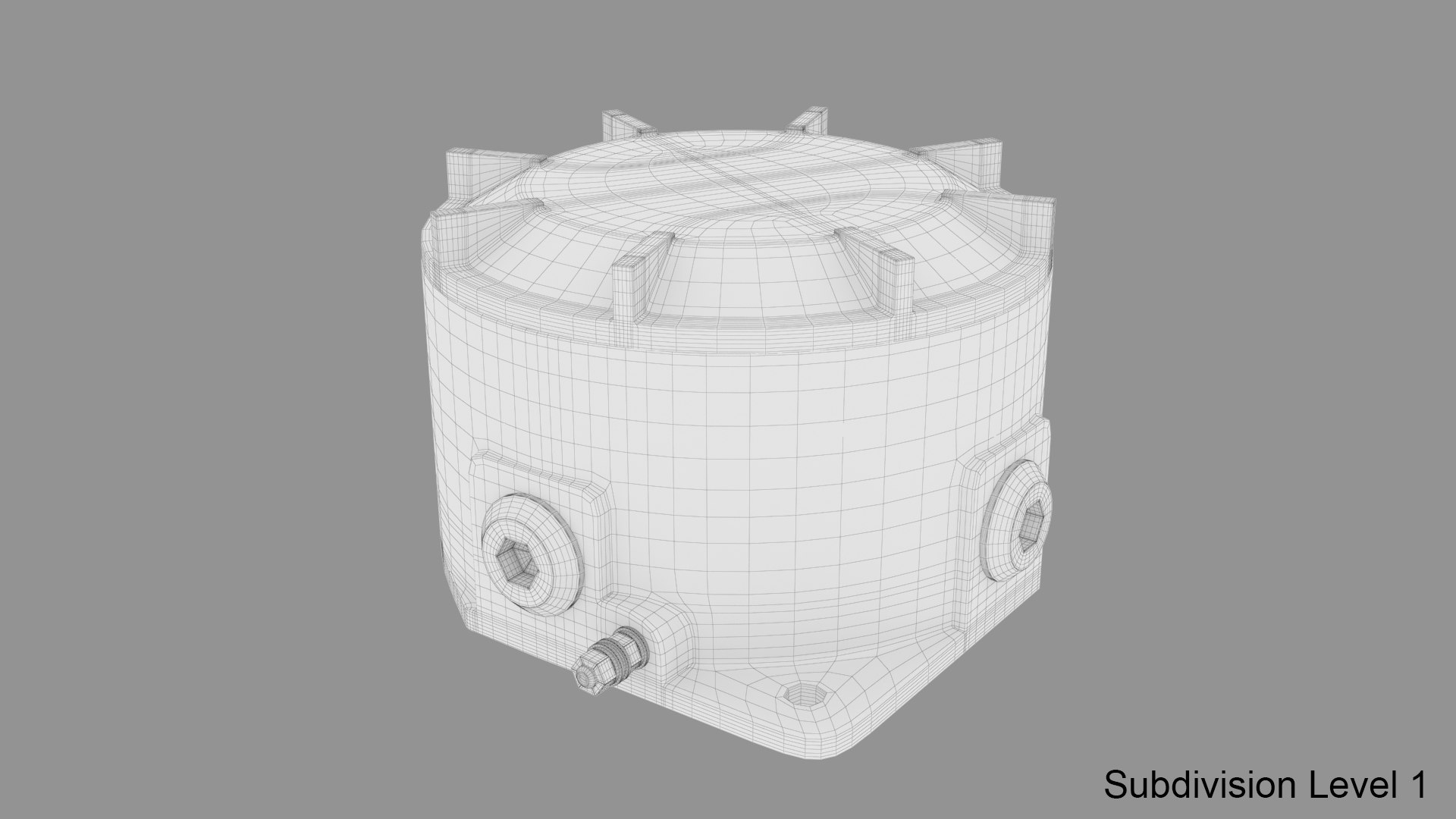Junction Box 3D Model - TurboSquid 1456230