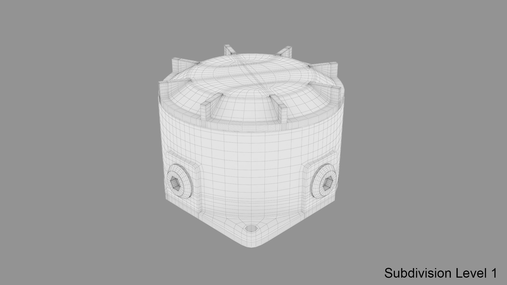 Junction Box 3D Model - TurboSquid 1456230