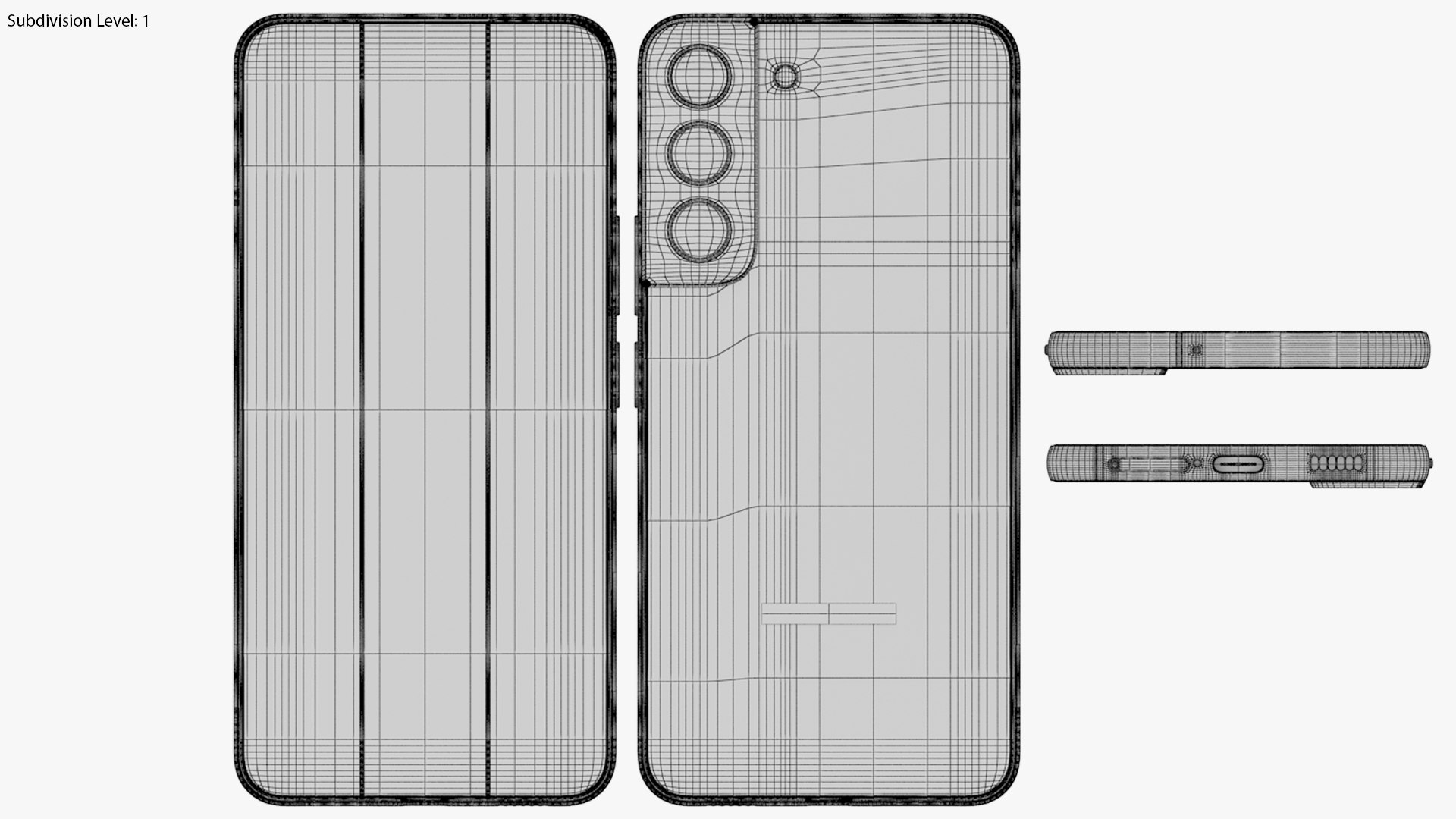 Samsung Galaxy S22 White 3D Model - TurboSquid 1852601