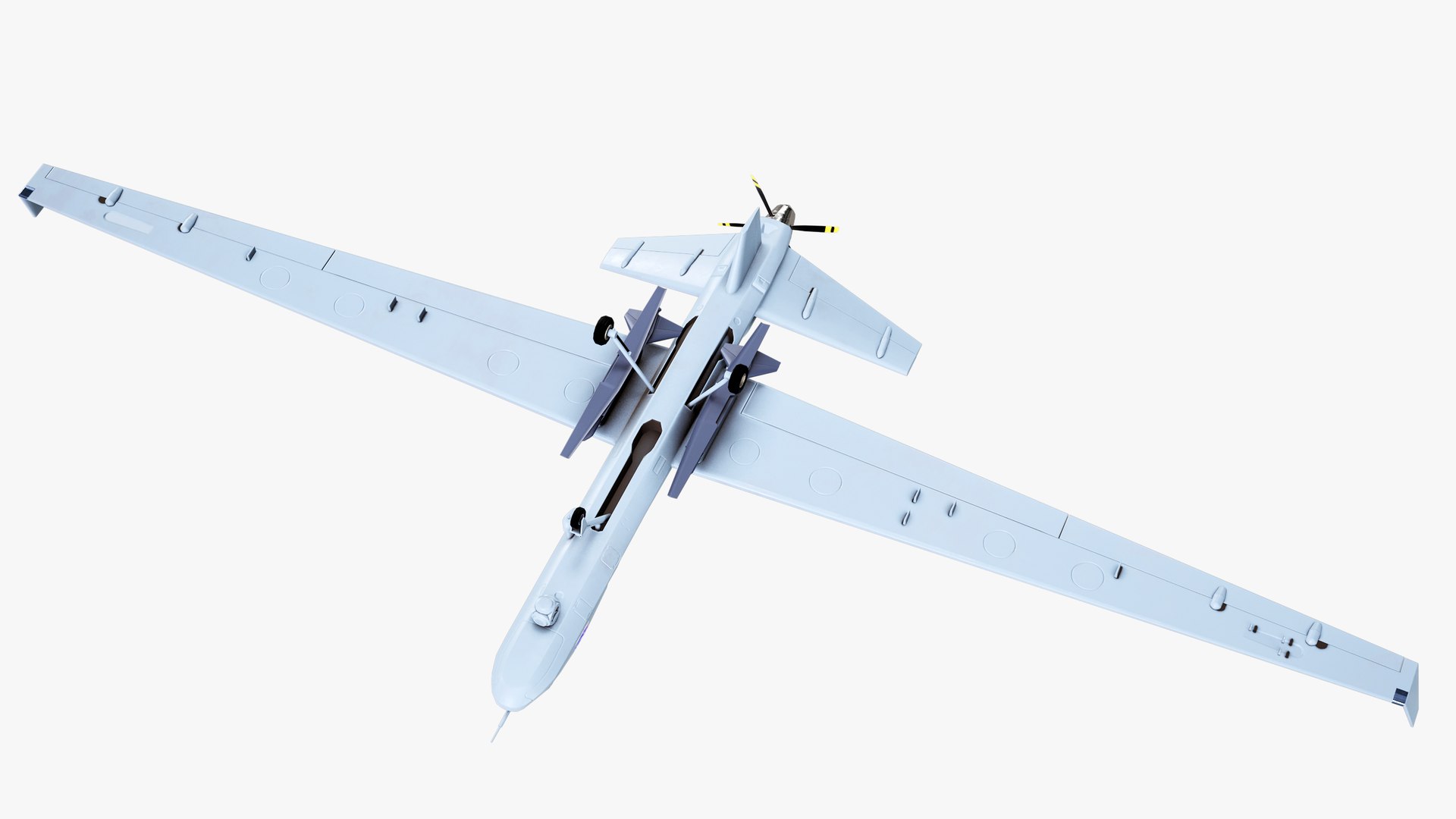 MQ-9B SkyGuardian Model - TurboSquid 2088776