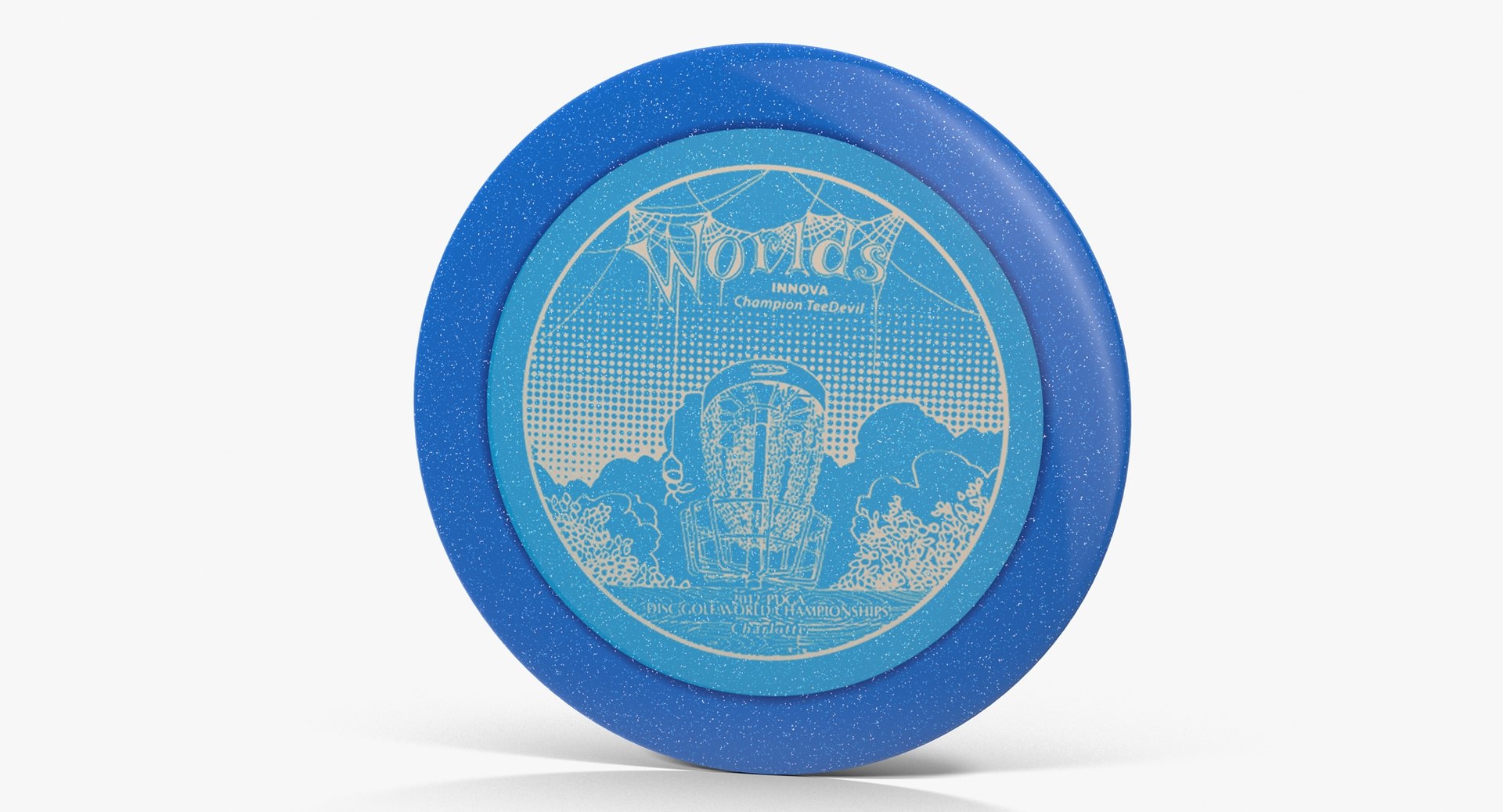 3d Model Frisbee Innova Metal Flake