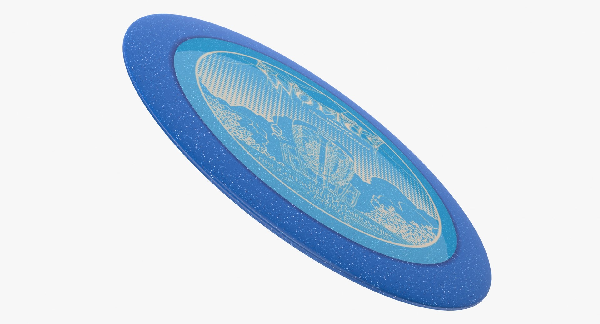 3d Model Frisbee Innova Metal Flake