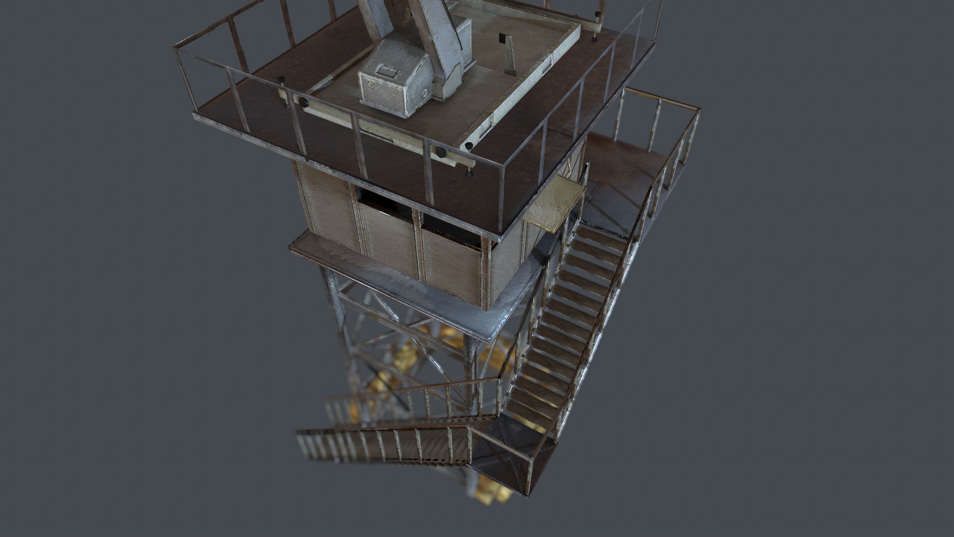 3d 3ds Ready Guard Tower